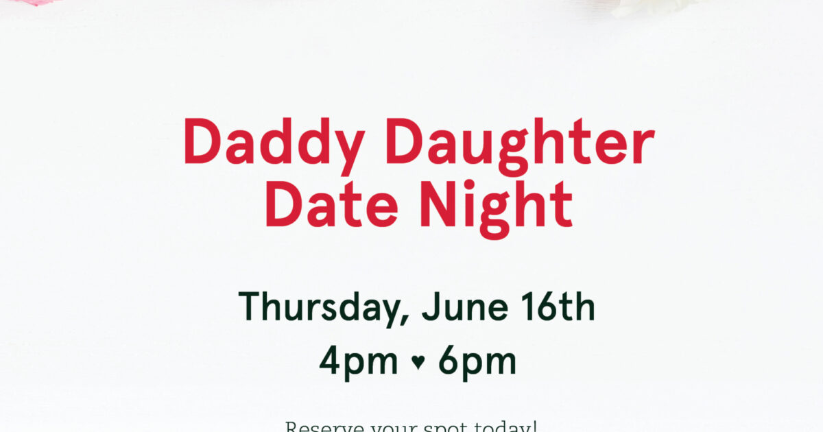 Daddy Daughter Date Night Experience Sioux Falls
